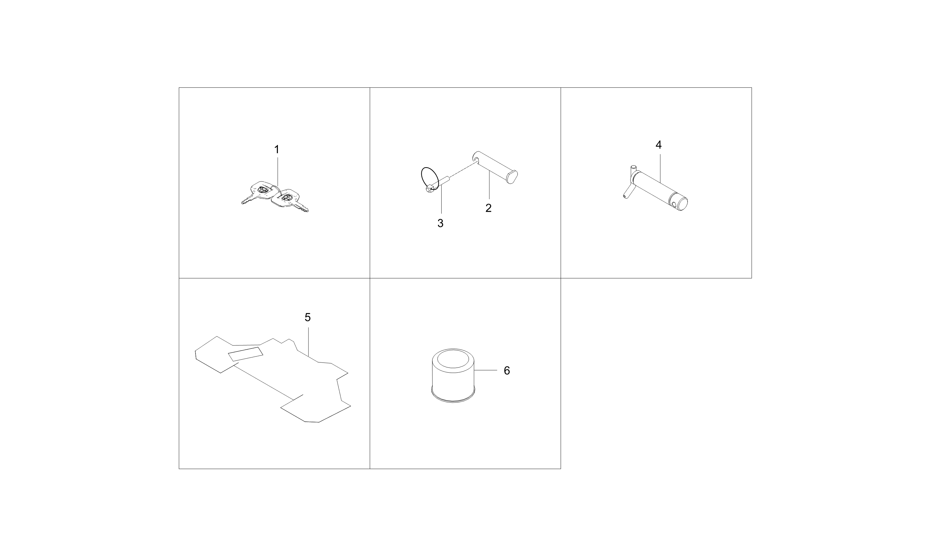 Kioti RX7340P-NA Parts Diagrams